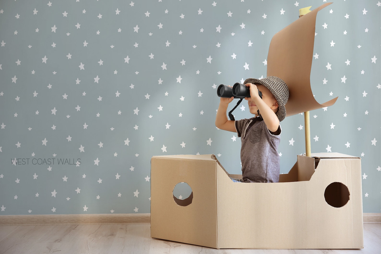 Mini Stars Wallpaper Custom Colours Available / Mini Stars - Etsy