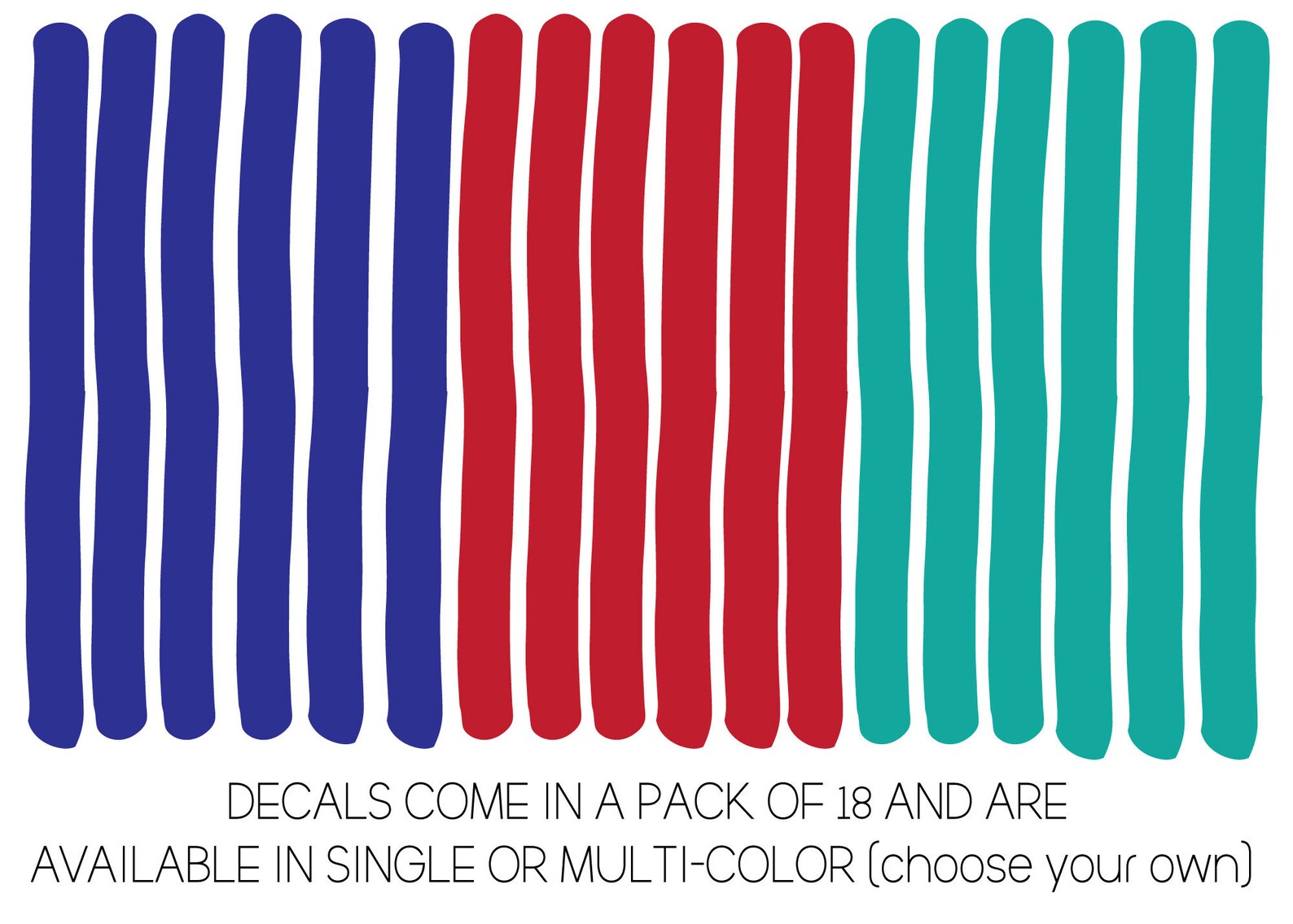 Irregular Line Decals / Confetti Wall Decals / Herringbone Wall Decals ...