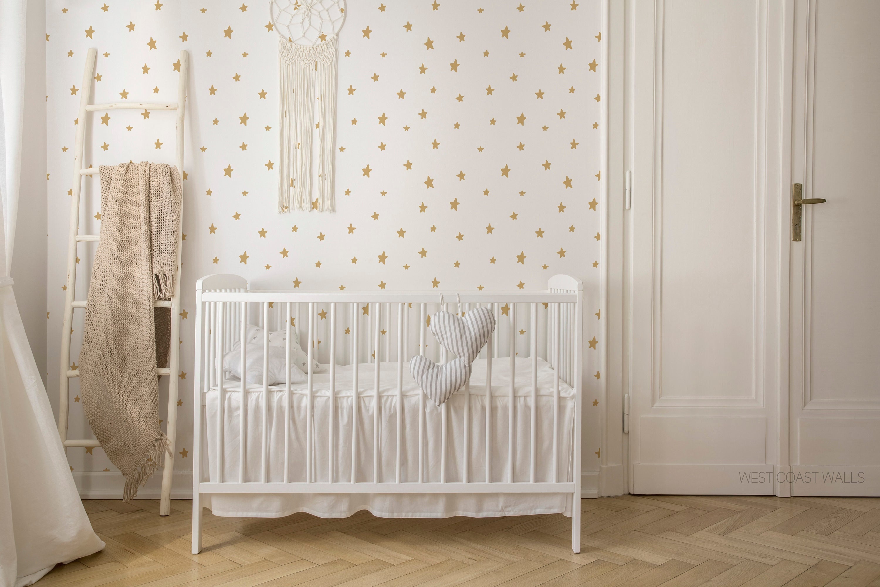 Mini Stars Wallpaper Custom Colours Available / Mini Stars - Etsy