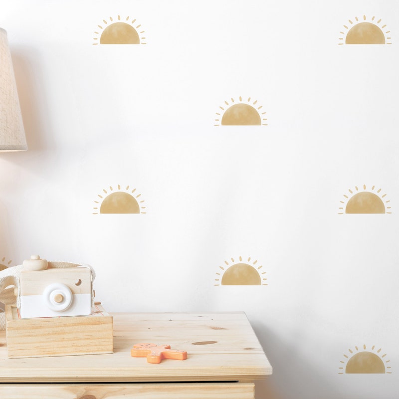 Sun Decal - Etsy