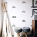 Minimalist Car Decals / Car and Transportation Decor / Removable Cars ...