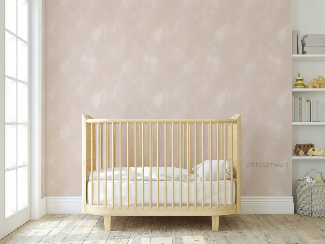 Soft Textured Paint Strokes Wallpaper / Hand Painted Wallpaper ...