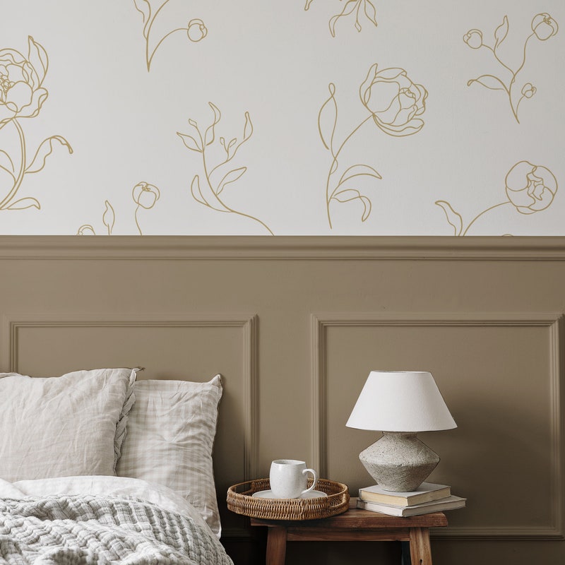 Floral Wall Decals - Etsy