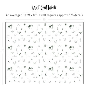 Wild West Wall Decals / Removable Decals / Western Theme Decals ...