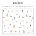 Neutral Village and Vehicles Removable Wall Decals / Whimsical Decal ...