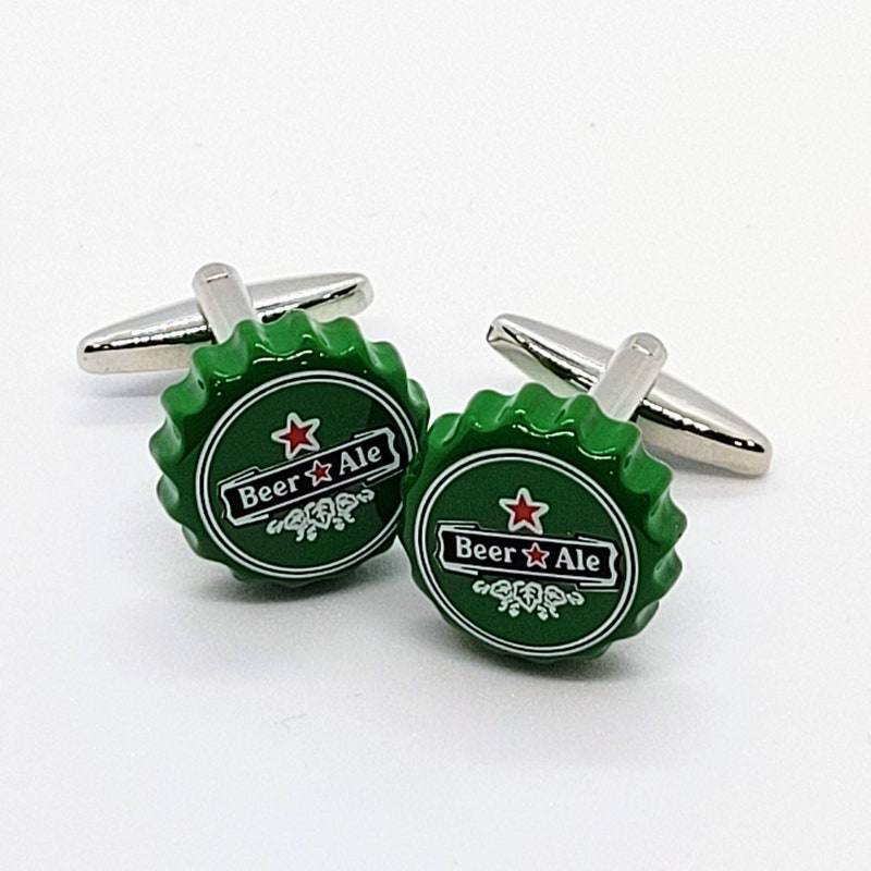 Beer Cufflinks - Etsy