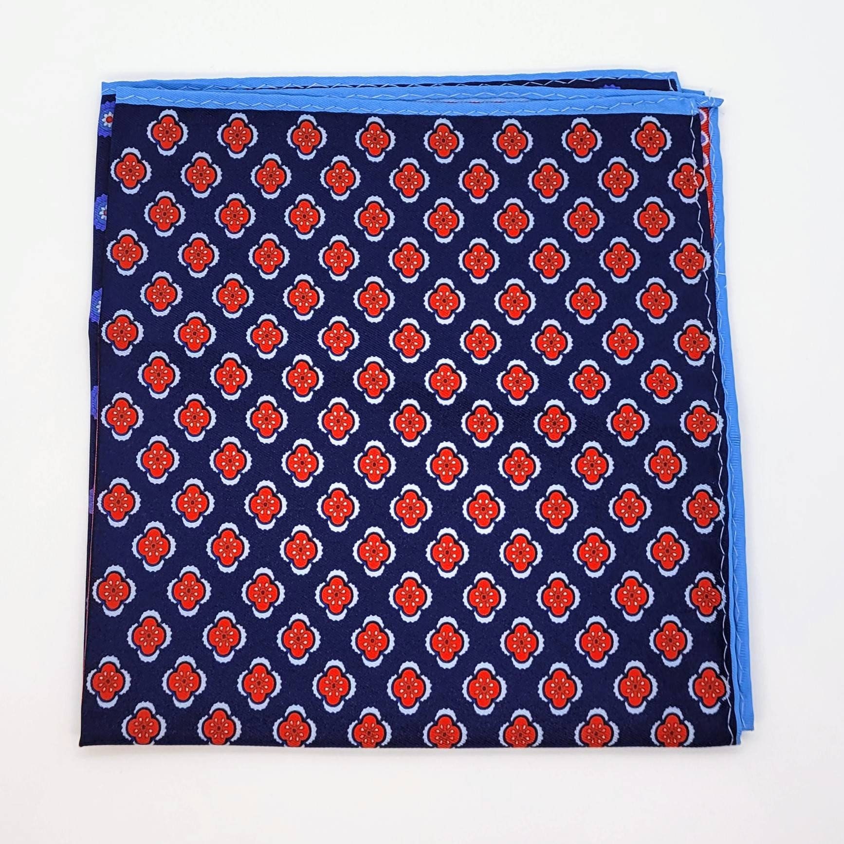 Quad Pattern Pocket Square - Etsy