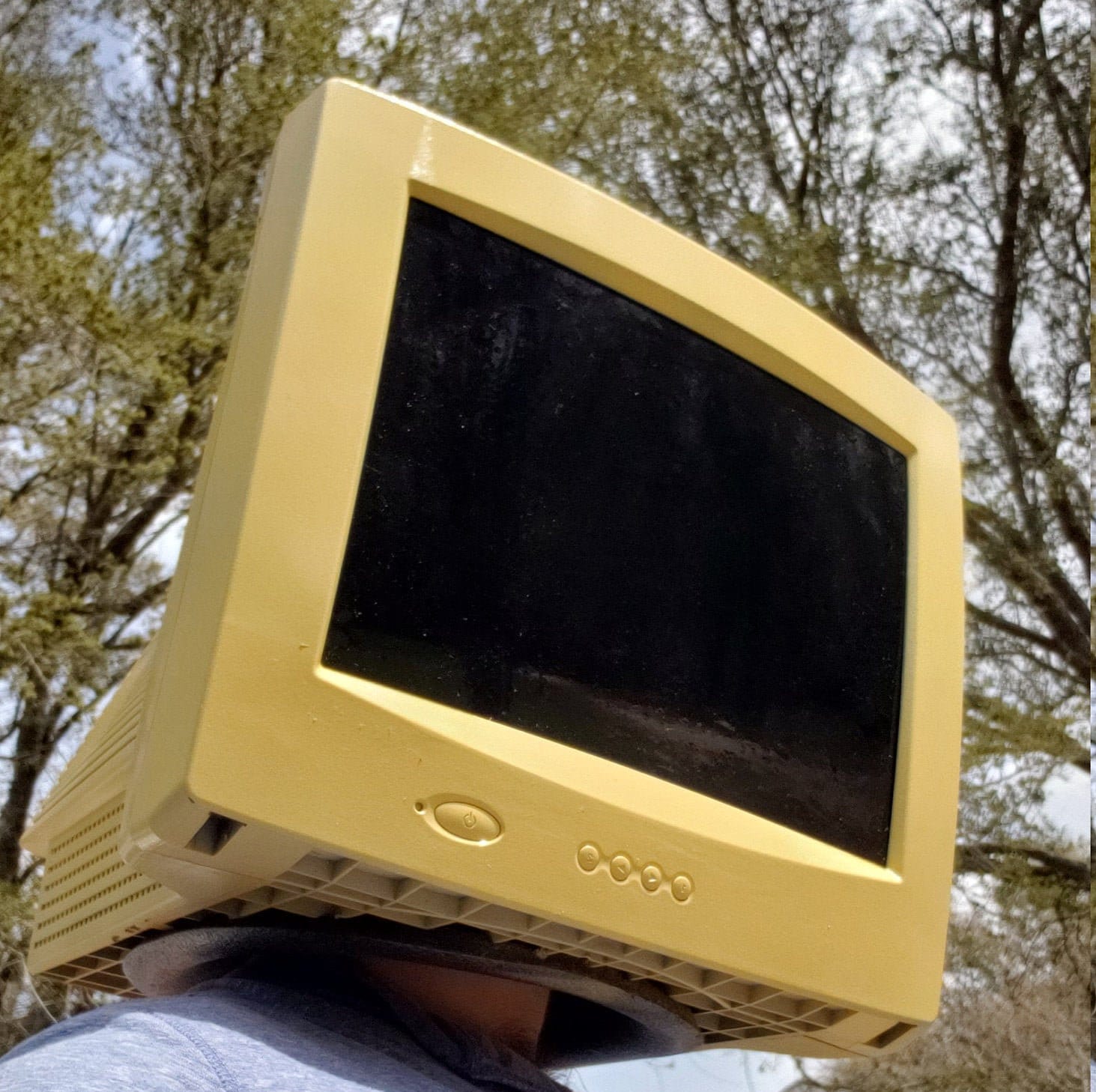 Computer Head Cosplay Tutorial