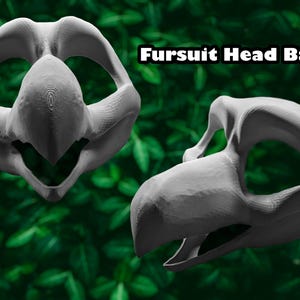 Toucan Bird Head Base - Fursuit Head - Furry D.I.Y Cosplay Fursuit / 3D ...