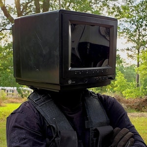 TV Head / Monitor Head Do-it-yourself D.I.Y Objecthead - Etsy