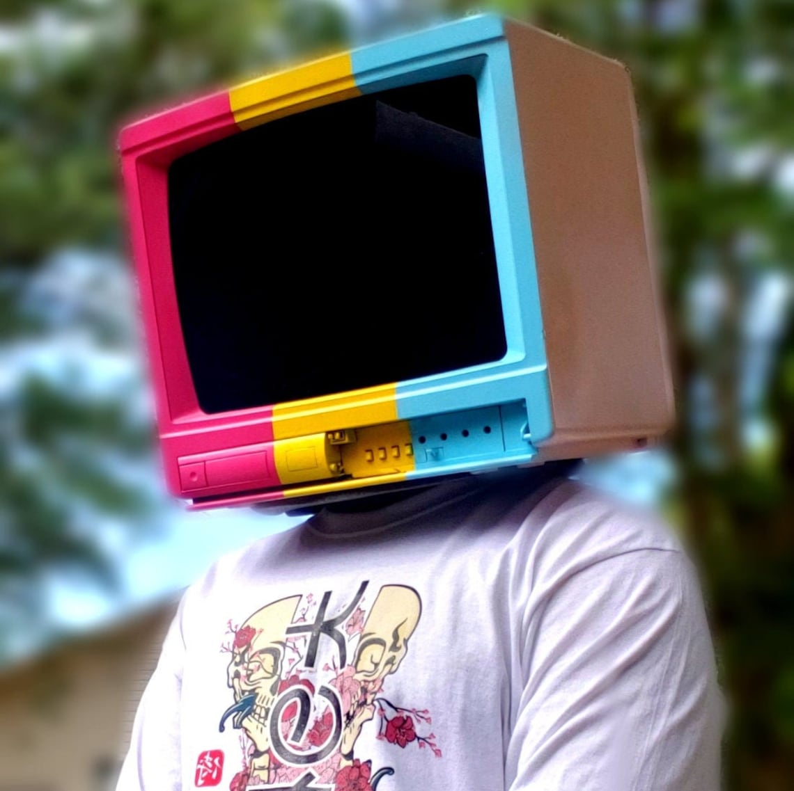 TV Head / Monitor Head Do-it-yourself D.I.Y Objecthead - Etsy