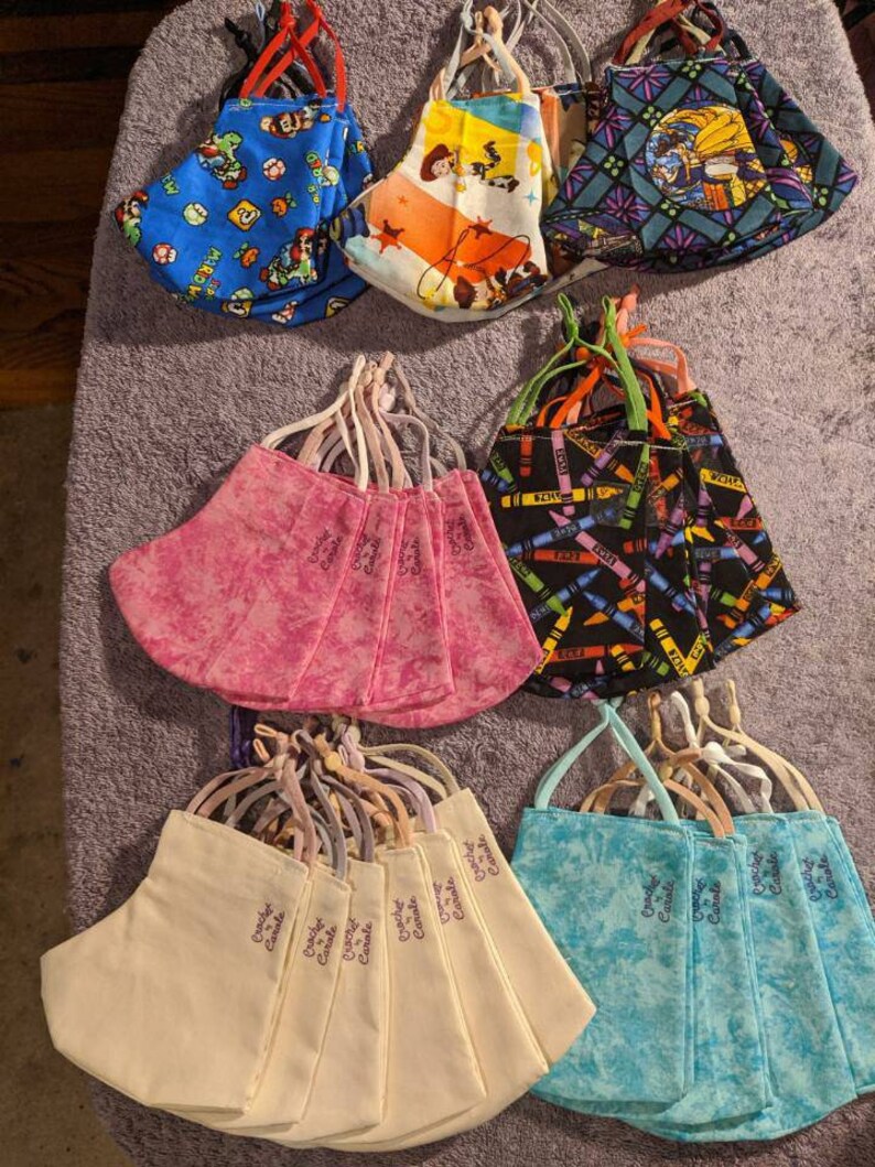 Basic Adjustable Face Mask - Etsy