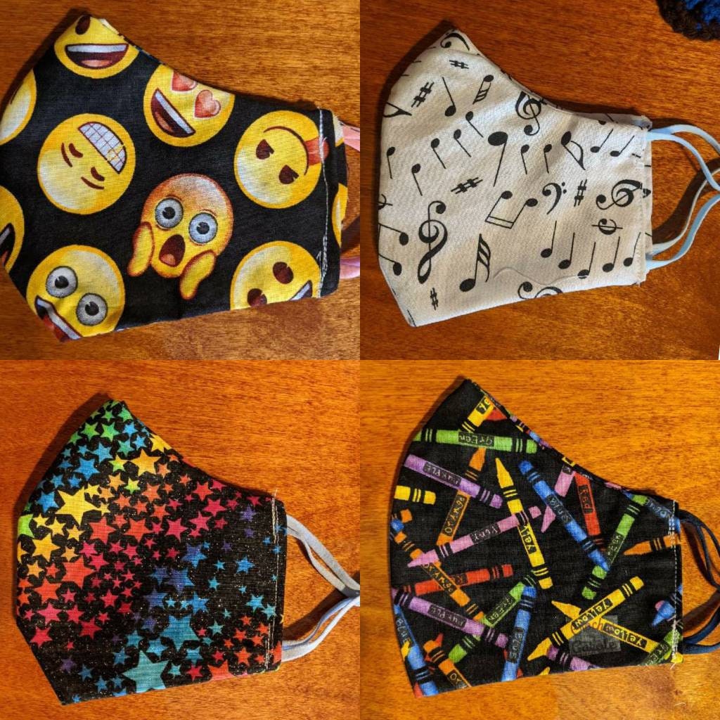 Back to School Face Masks - Etsy