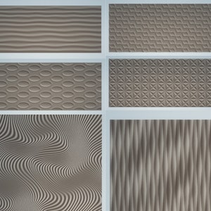 3D STL Models Pattern Wall Panel STL File CNC Router, 12 Pcs Cnc Wood ...