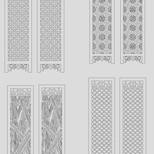 Decorative Panels DXF / EPS / SVG / Clipart/ Cut Files/ Cricut ...