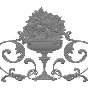 3D STL Models: Decorative Crowns & Arches for CNC (57 Pcs) (digital ...
