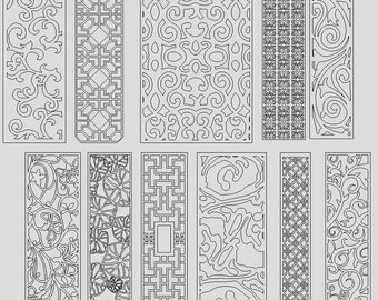 Decorative Panels DXF / EPS / SVG / Clipart/ Cut Files/ Cricut ...