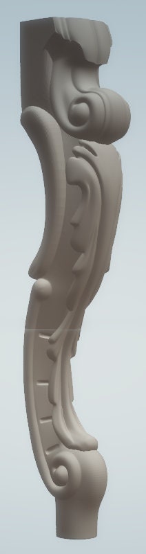 3D STL Models Furniture Table Columns Legs 96 Pcs Deco for CNC Router ...