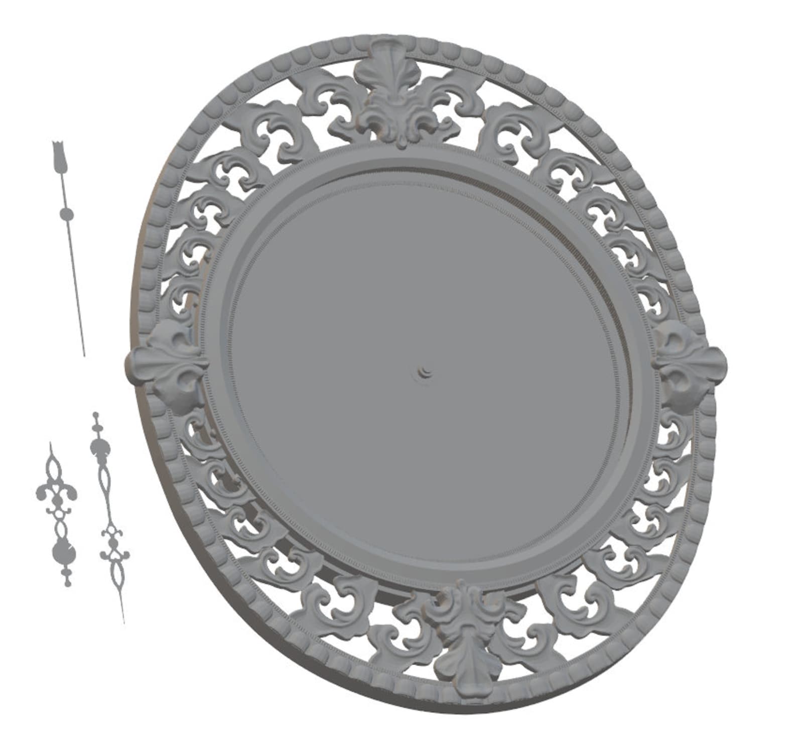 3D STL Models Clock STL Files - 18 Pcs Digital Router Engraver Carving ...