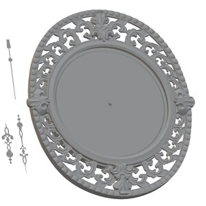 3D STL Models Clock STL Files - 18 Pcs Digital Router Engraver Carving ...