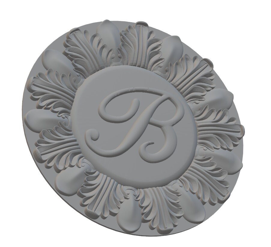 3D STL Models Medallions 10 Pcs Router Engraver Carving STL Designs for ...