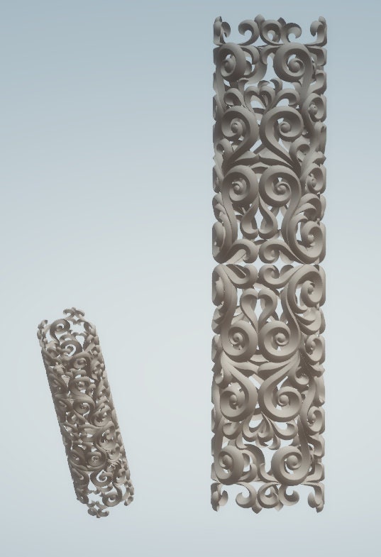 3d Stl Models Pillars Balusters Fences 67 Pcs Deco For Cnc Router