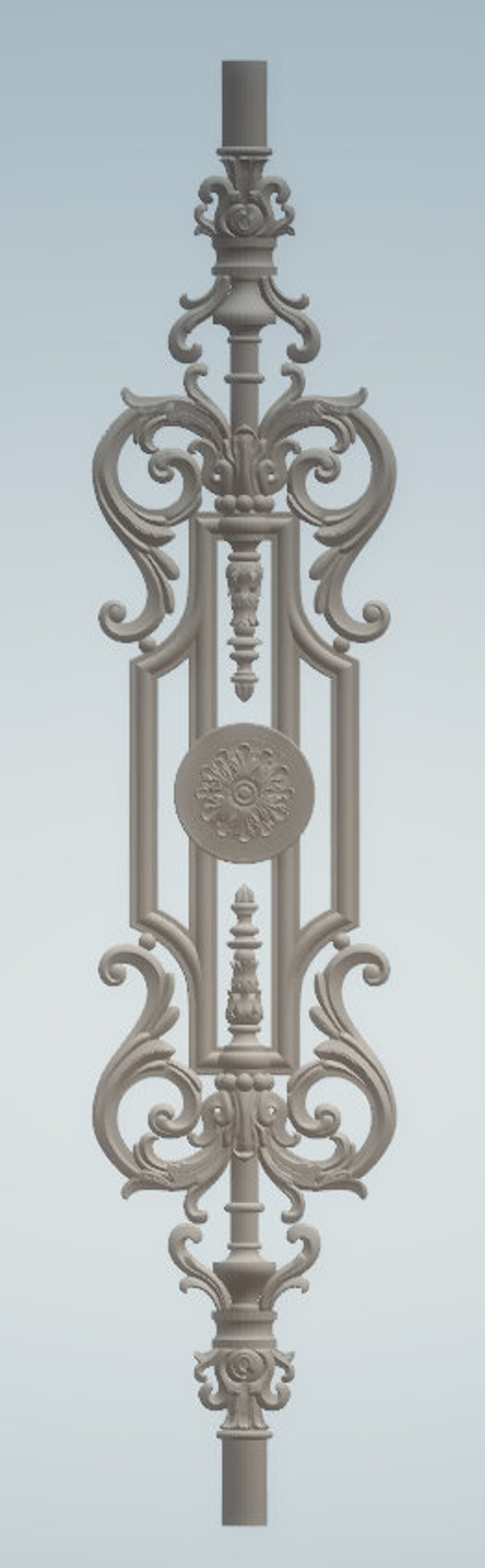 3D STL Models: Pillars, Balusters & Fences (67 Pcs) - CNC Router ...
