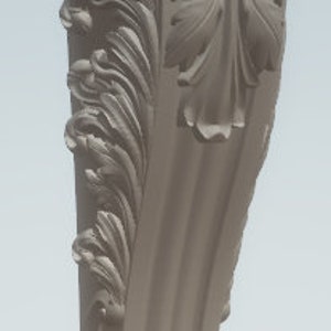 3D STL Models Furniture Table Columns Legs 96 Pcs Deco for CNC Router ...