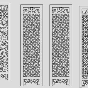 Decorative Panels DXF / EPS / SVG / Clipart/ Cut Files/ Cricut ...