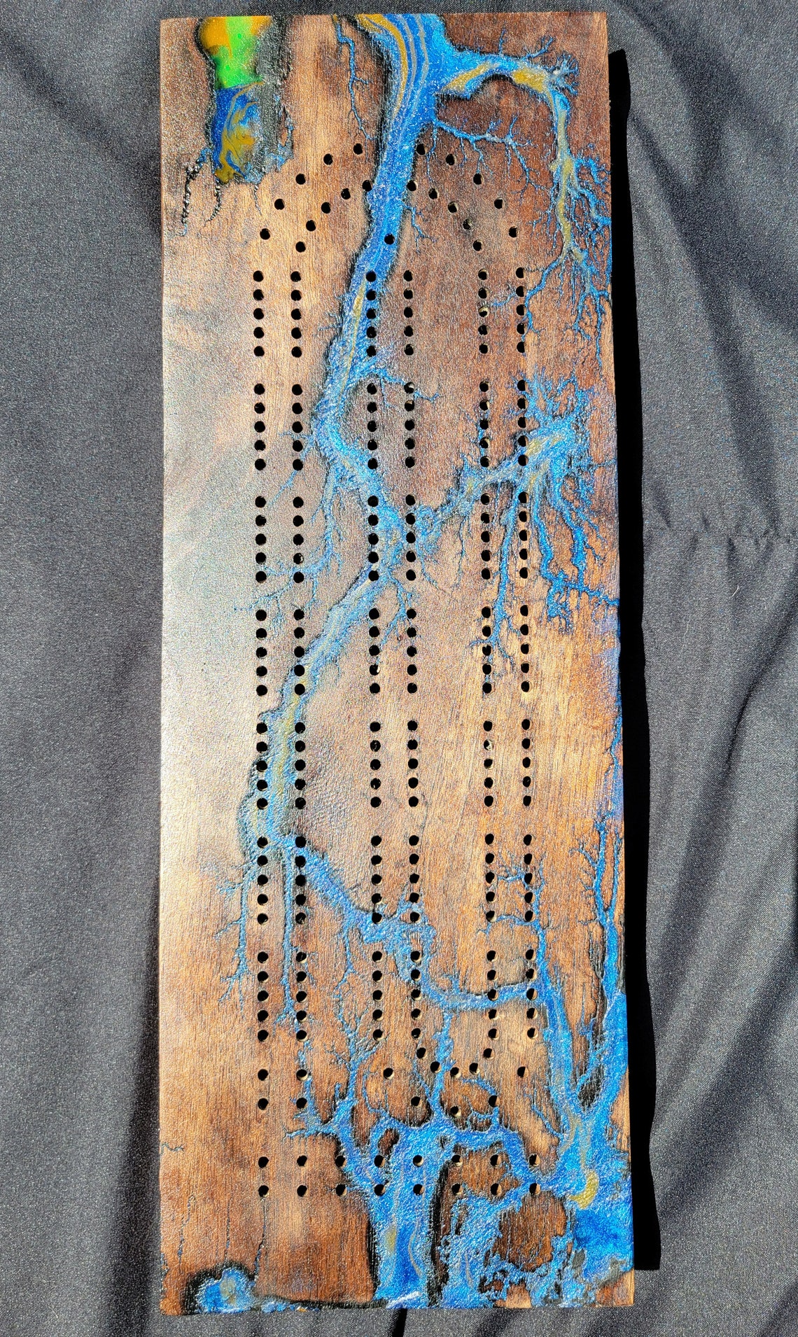 Lighting Cribbage Board - Etsy