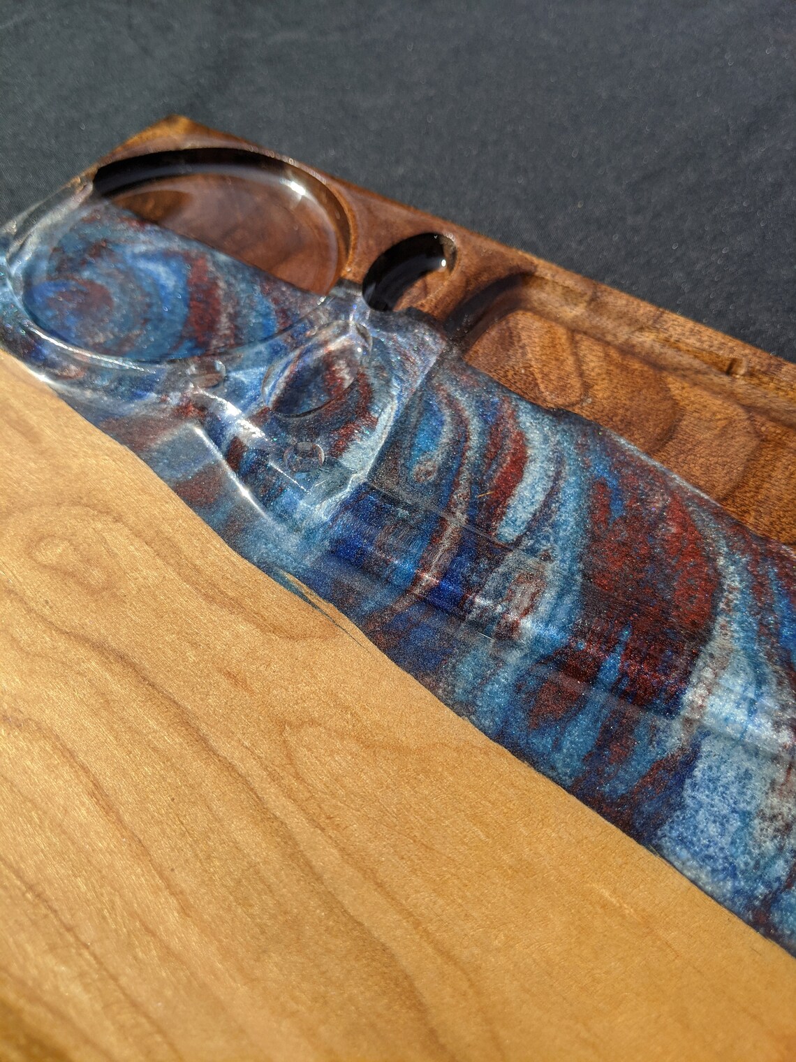 Live Edge Rolling Tray - Etsy