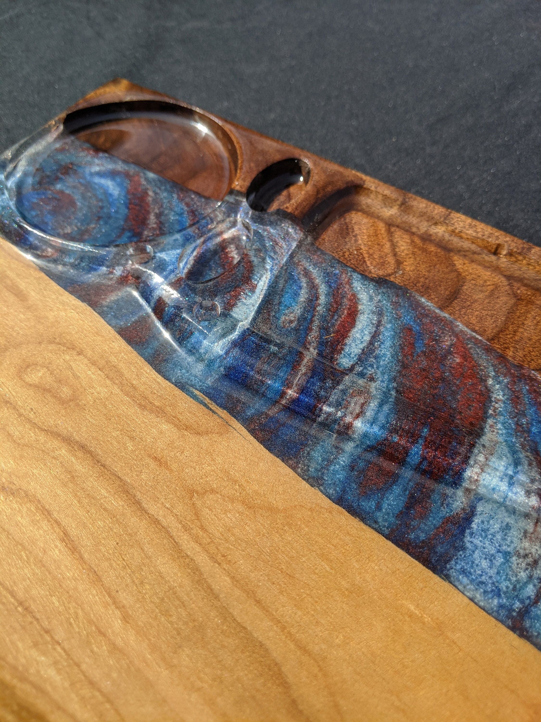 Live Edge Rolling Tray - Etsy