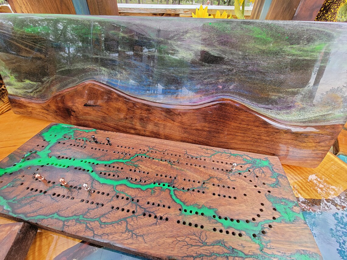 Lighting Cribbage Board - Etsy