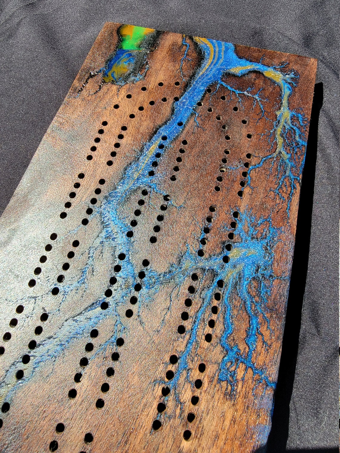 Lighting Cribbage Board - Etsy