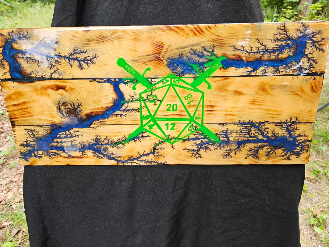 Lightning D&D Sign - Etsy