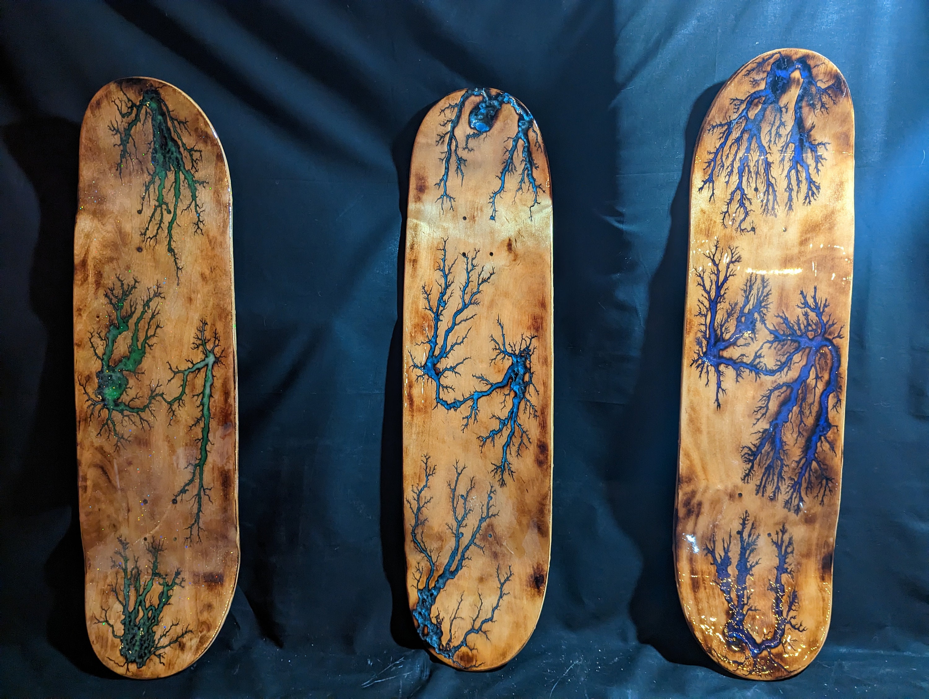 Lightning Skate Board - Etsy