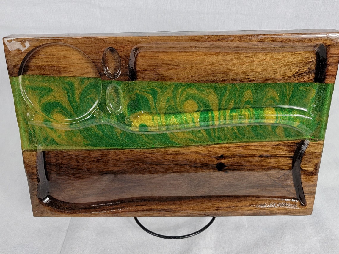 Live Edge Rolling Tray - Etsy