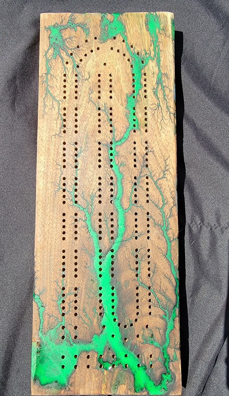 Lighting Cribbage Board - Etsy