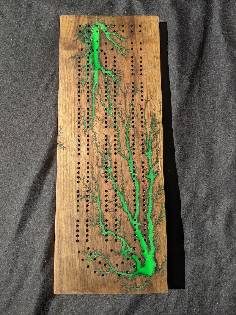 Lighting Cribbage Board - Etsy