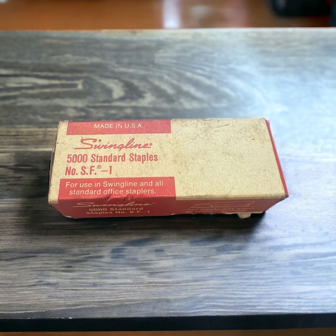 Vintage Swingline SF 1 Standard Staples 5000 Staples NEW - Etsy