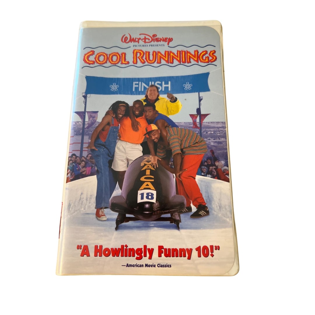 Vintage Disney Cool Runnings VHS Movie Tape Clamshell Case Comedy ...