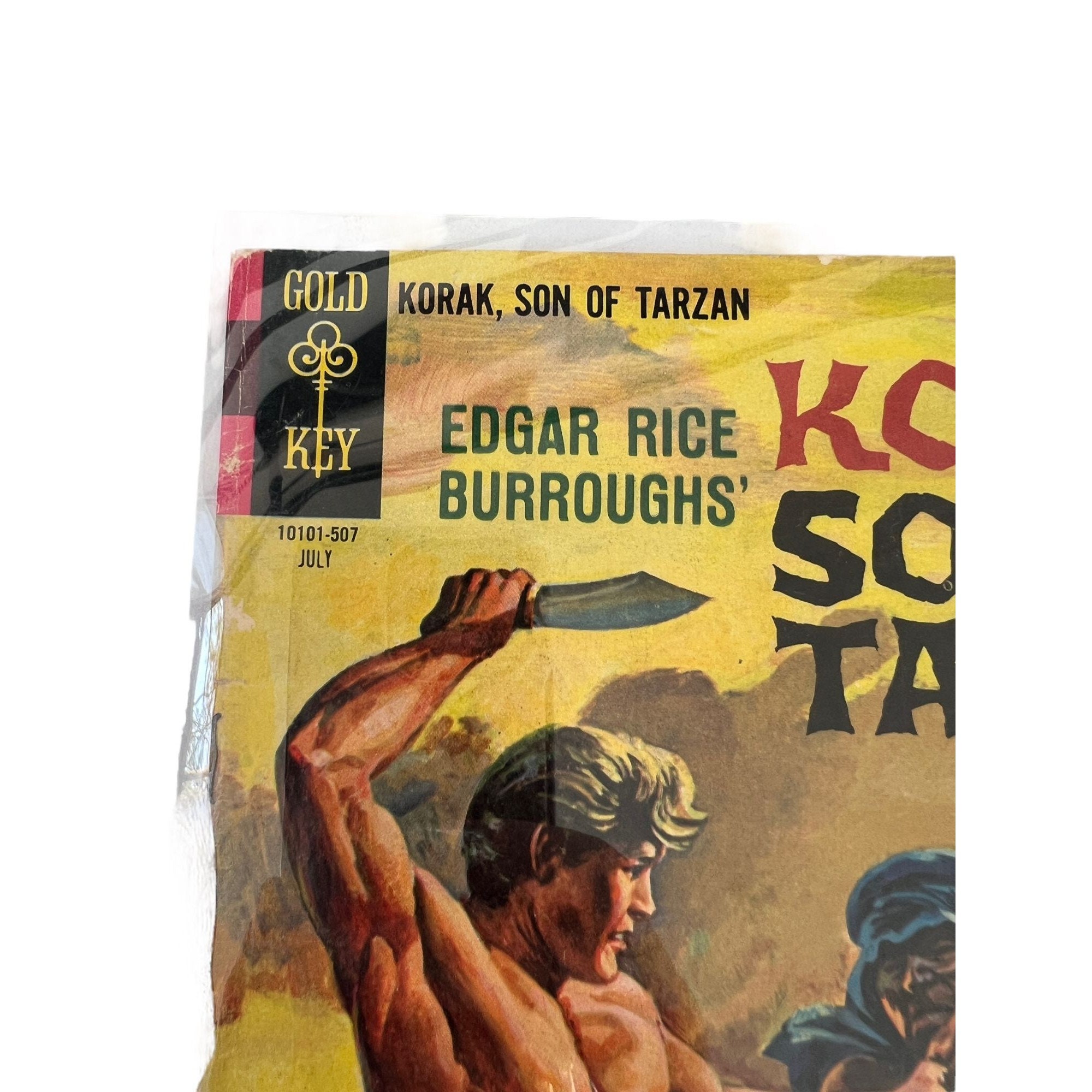 Vintage Gold Key Comic Book Korak Son of Tarzan 9 7/65 Silver - Etsy