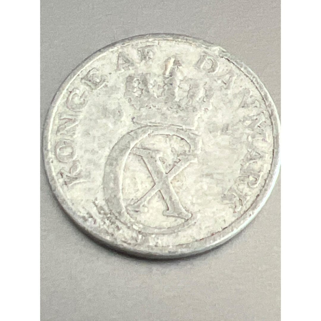 Danish 2 Ore Coin Christian X Antique Collectible - Etsy