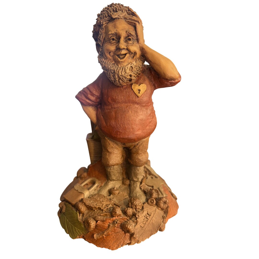 Vintage 1985 Tom Clark Locke Gnome Figurine Locks Heart Numbered 96 ...