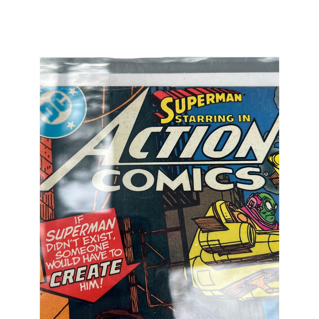 Vintage Superman Starring in Action Comic DC Comics 554 4/84 Bronze Age ...