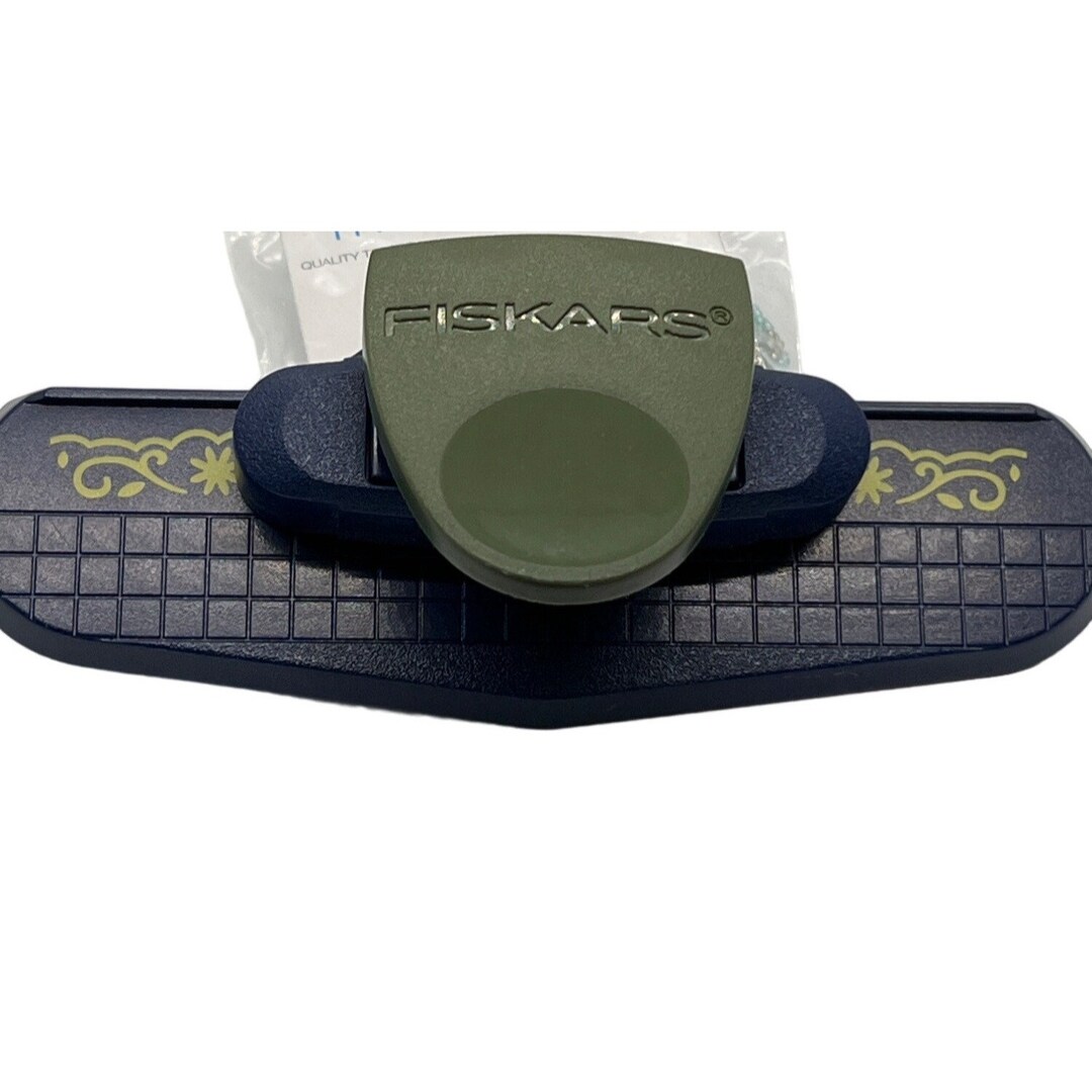 Fiskars Border Edge Paper Punch Floral Design Swirl Scallop .5 - Etsy