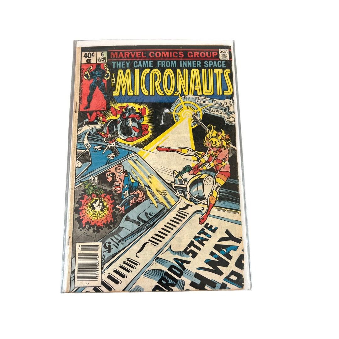 Vintage Marvel the Micronauts Comic Book They Came From Inner Space #6 ...
