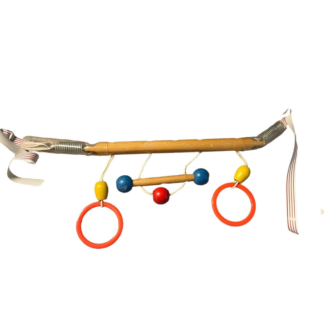 Vintage Wood Hanging Toy Cradle Gym Play Pen Childhood Memories - Etsy