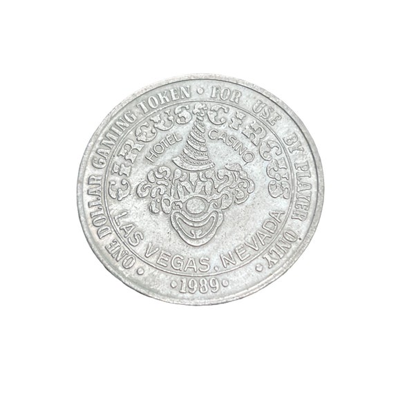 Vintage 1989 Circus Circus 1 Dollar Gaming Token Las Vegas - Etsy