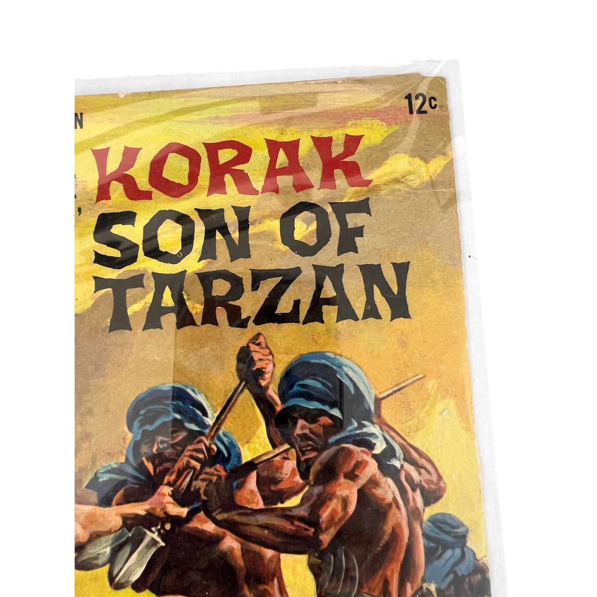 Vintage Gold Key Comic Book Korak Son of Tarzan 9 7/65 Silver - Etsy